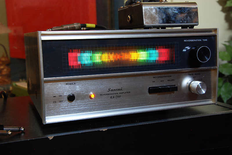 Sansui RA-700 Reverberation Amplifier -- 1970s Vintage Spring | Reverb