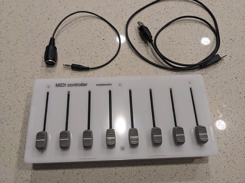 nakedboards MC-8 MIDI Controller - with MIDI Port | Reverb