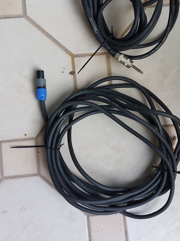 Live Wire Elite - Live Wire Elite 25 ft pair, cables | Reverb