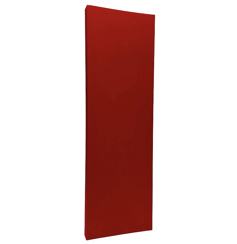 ACOUSTIC PANEL - 4ft x 1ft x 2.5in - Cool Red | Reverb