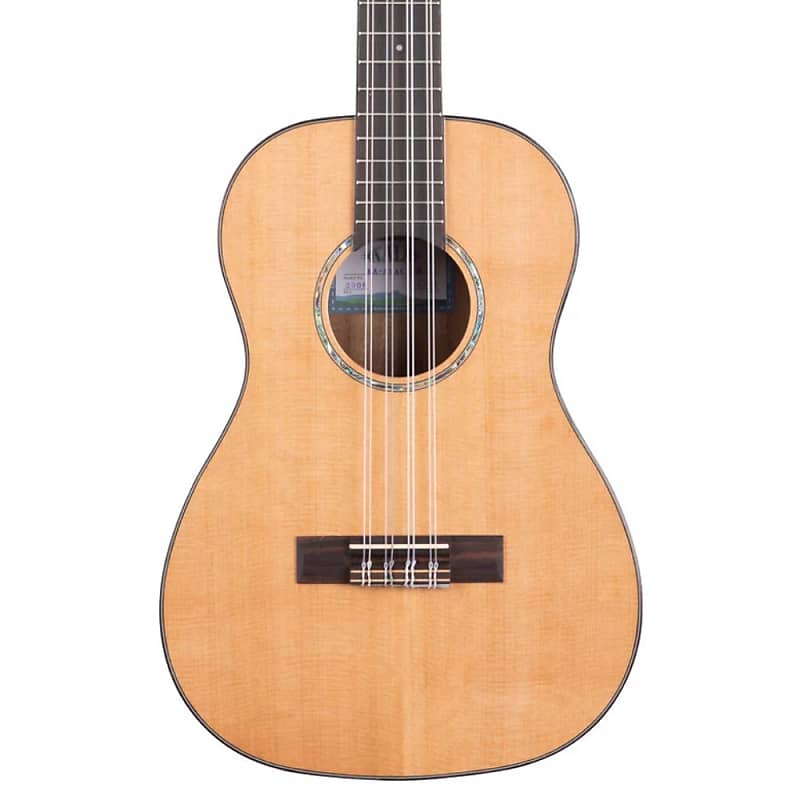 Kala Acacia 8-String Baritone Ukulele - Gloss Solid Cedar Top | Reverb