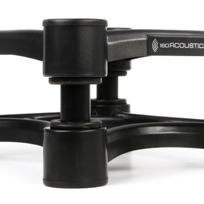 IsoAcoustics Aperta 200 Isolation Stand - Black (Pair) Bundle | Reverb
