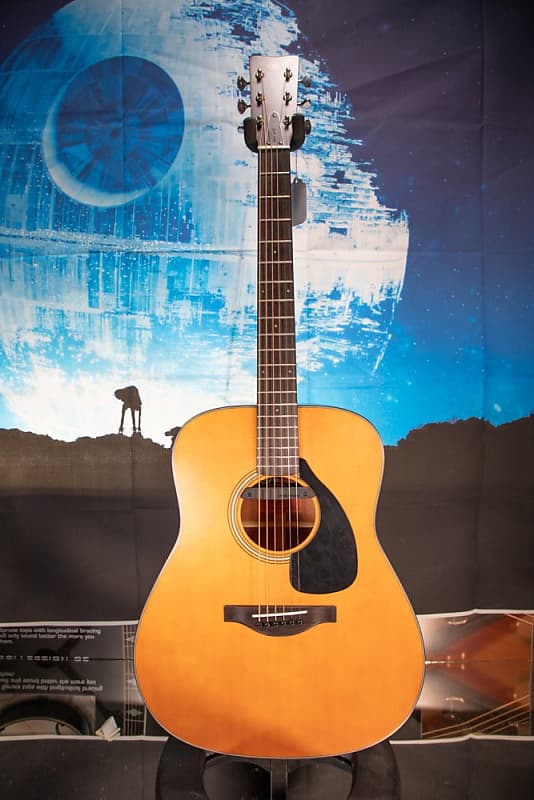 Yamaha Red Label FG3 Acoustic Guitar - Natural w/ Fishman Tap | Reverb