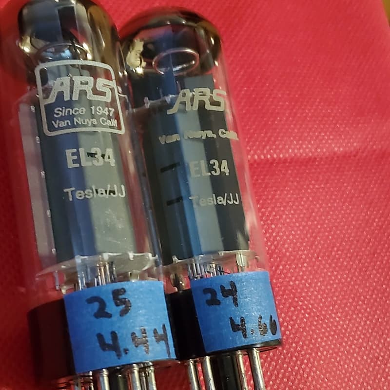 Tubes El34 Tesla Set | Reverb