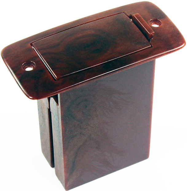 B-Band Vertical Mount 9-Volt Battery Box, Woodgrain | Reverb