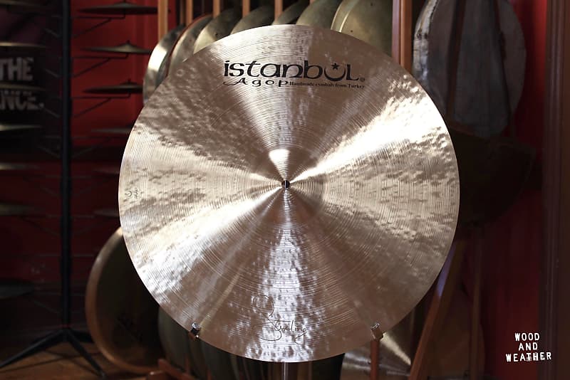 Istanbul Agop 22" Sterling Crash Ride Cymbal 2760g | Reverb