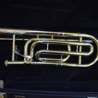 Used Bach Omega Trombone with F Trigger | Reverb