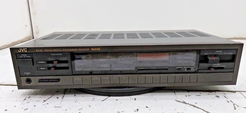 JVC RX-111 Stereo FM/AM Digital Synthesizer Receiver Tested | Reverb
