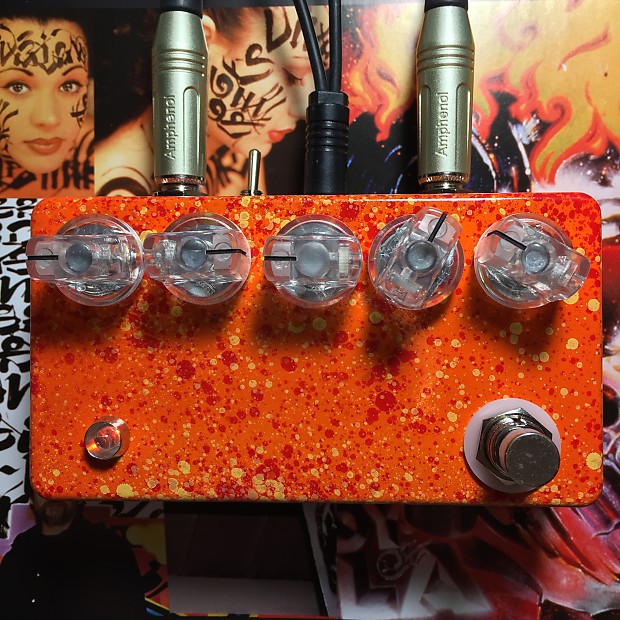 Built By Ryan Boosted Germanium Fat Fuzz 2016 Cheesy Lava | Reverb