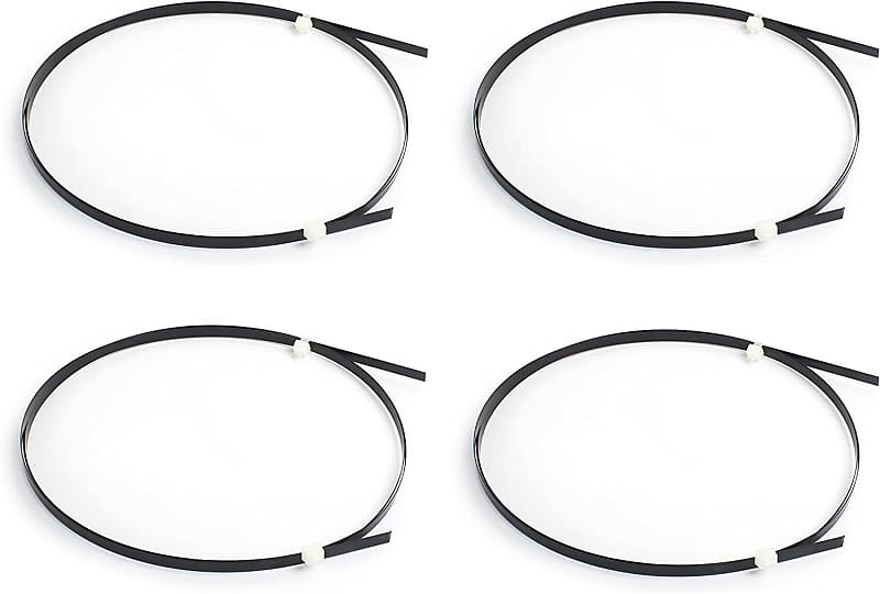 StewMac Black ABS Plastic Binding, 65 Inches (1651mm) long by | Reverb