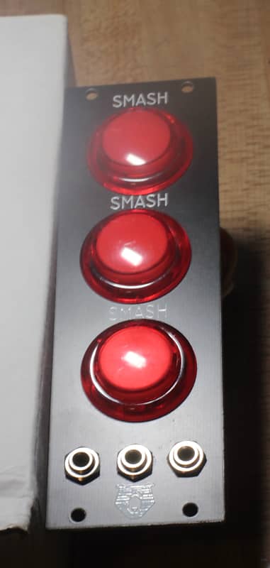 Bear Modules Smash 2020's - Black/Red Buttons | Reverb