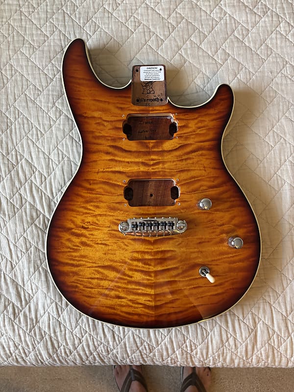 Warmoth VIP Bound Body Mahogany Set GraphTech Resomax | Reverb
