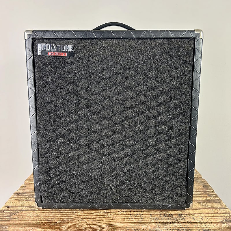 Polytone Mini Brute III 12” Guitar Combo 1980’s - Black | Reverb