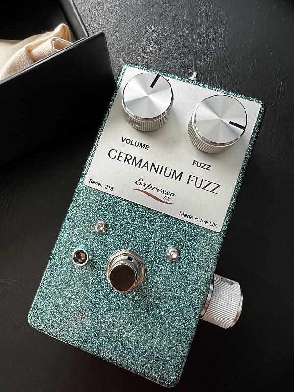 ExpressoFx Germanium Fuzz "Mullard CV7005" 2023 Teal Sparkle | Reverb