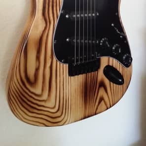 Custom Stratocaster Torched Ash | Reverb
