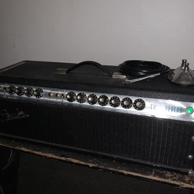 1971 Fender Twin Reverb Silverface Guitar Amplifier - | Reverb