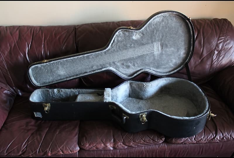Acoustic Guitar Hard-shell Case Black | Reverb
