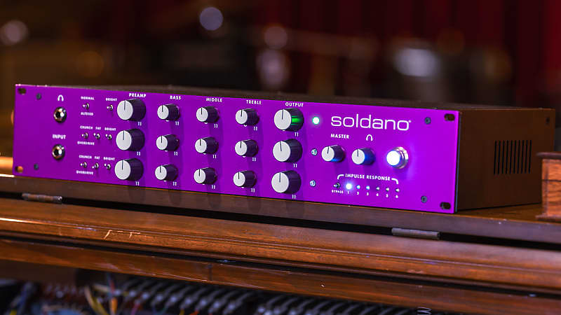 Soldano X88-IR - 3-Channel All-Tube Stereo Rackmount Preamp | Reverb