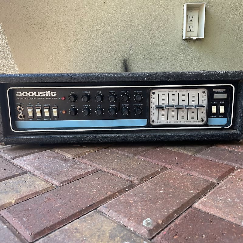 Acoustic Control Corp Model 470 Guitar Amp Head - | Reverb Canada