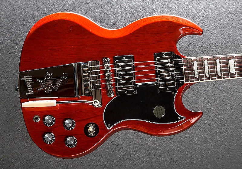 SG Standard '61 Maestro Vibrola - Vintage Cherry | Reverb