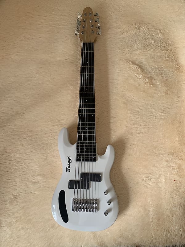 8 String Bass /5 String Fretless Bass Busuyi Double Neck | Reverb