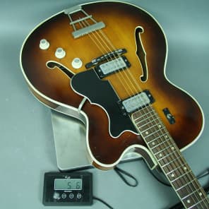Hofner Model 457/12 Hollowbody 12 String Sunburst Electric | Reverb UK