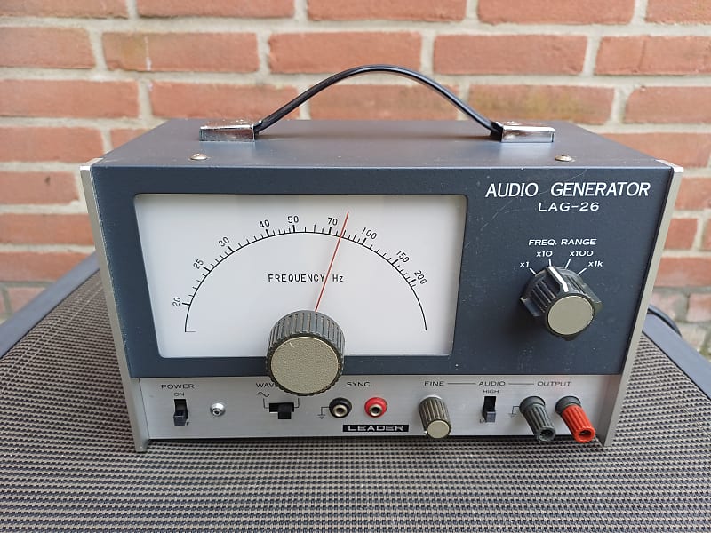 Leader LAG-26 Audio Generator Japan 80's | Reverb