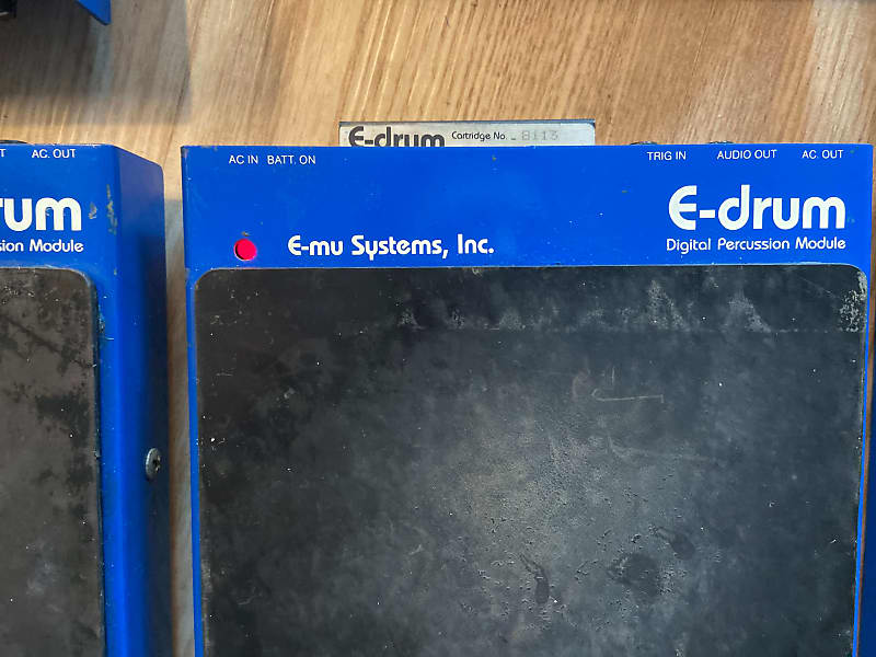 E-MU Systems E-Drum Model 8000 with EMU ePROM 1984 (5 left) | Reverb