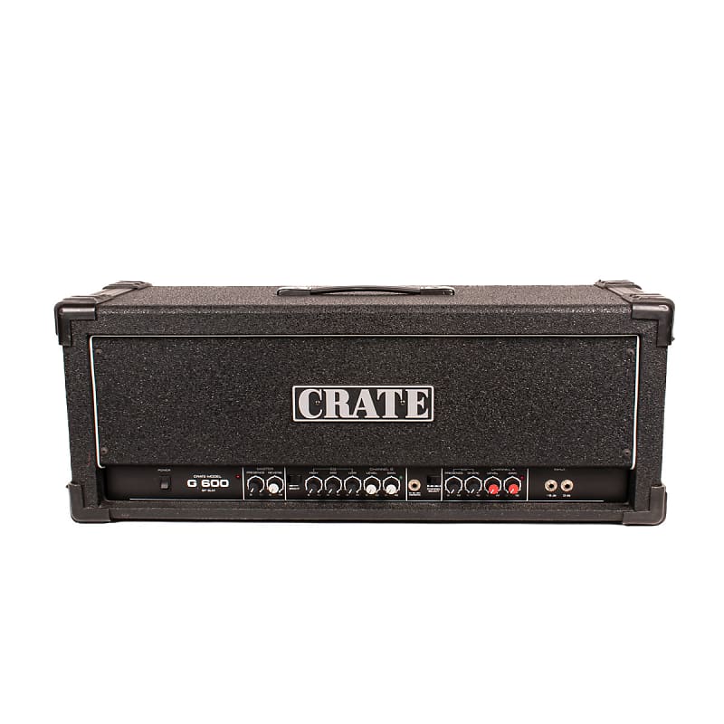 Crate - G600 - 200 Watt Solid State Guitar Amp Head - x1717 - | Reverb