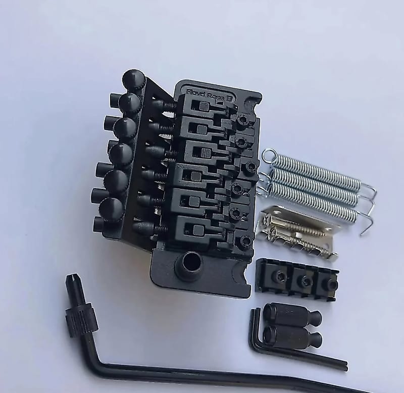 Floyd Rose Floyd Rose II Bridge Tremolo System in Black | Reverb