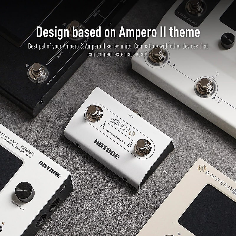 Hotone Ampero Switch+ FS-2 Dual Foot Switch | Reverb Canada