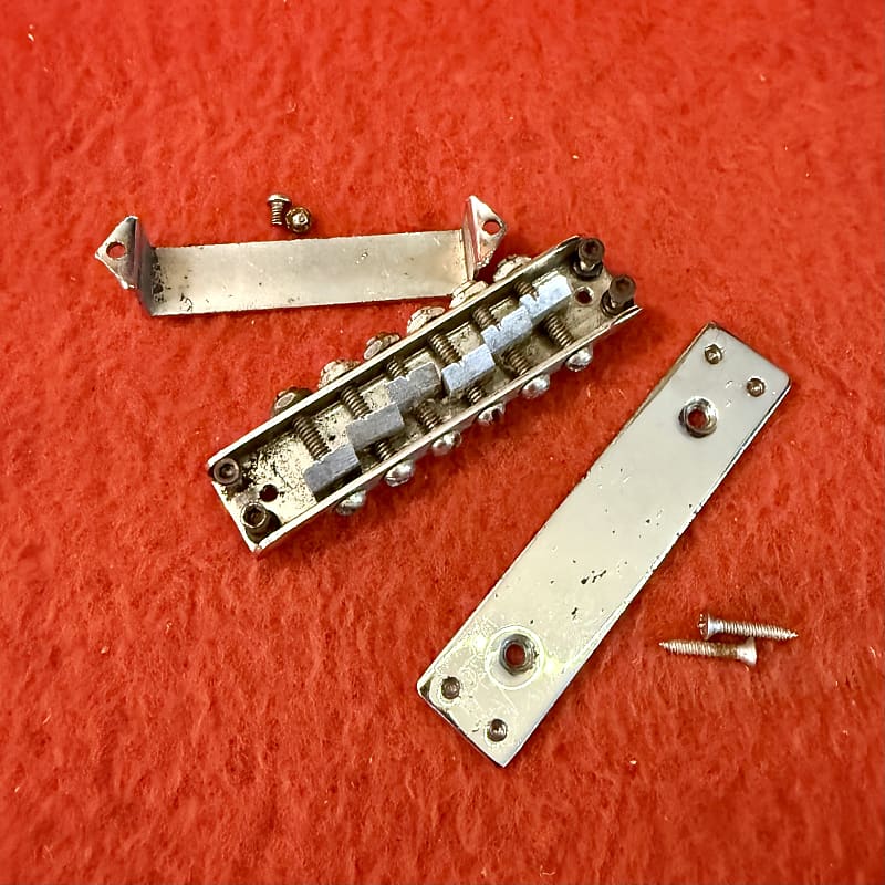 Rickenbacker 6 string electric Guitar bridge 1960’s | Reverb Australia