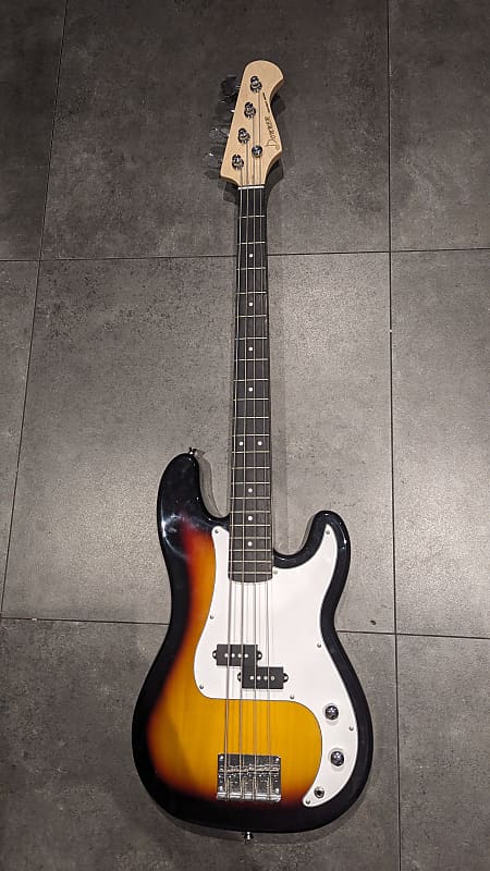 Donner Standard Series P Bass in 3 Tone Sunburst - DPB-510D | Reverb