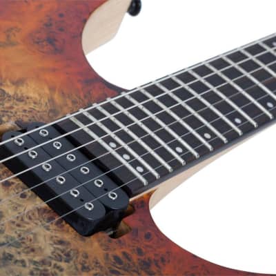 Schecter Reaper-6 Electric Guitar (Satin Inferno Burst) | Reverb