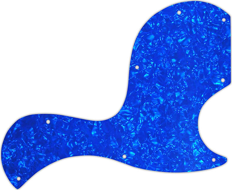 WD Custom Pickguard For Gibson SG Junior #28BU Blue | Reverb