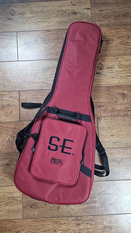 OFFICIAL PRS SE RED GIG BAG SOFT CASE FOR ELECTRIC GUITAR | Reverb