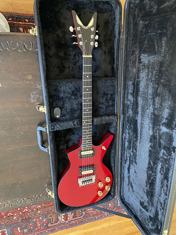 Dean E’lite Special Edition 1982 - Transparent Red Curly | Reverb