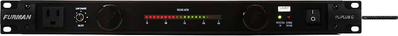Furman PL-PLUS C 15A Power Conditioner with Voltmeter Bundle | Reverb