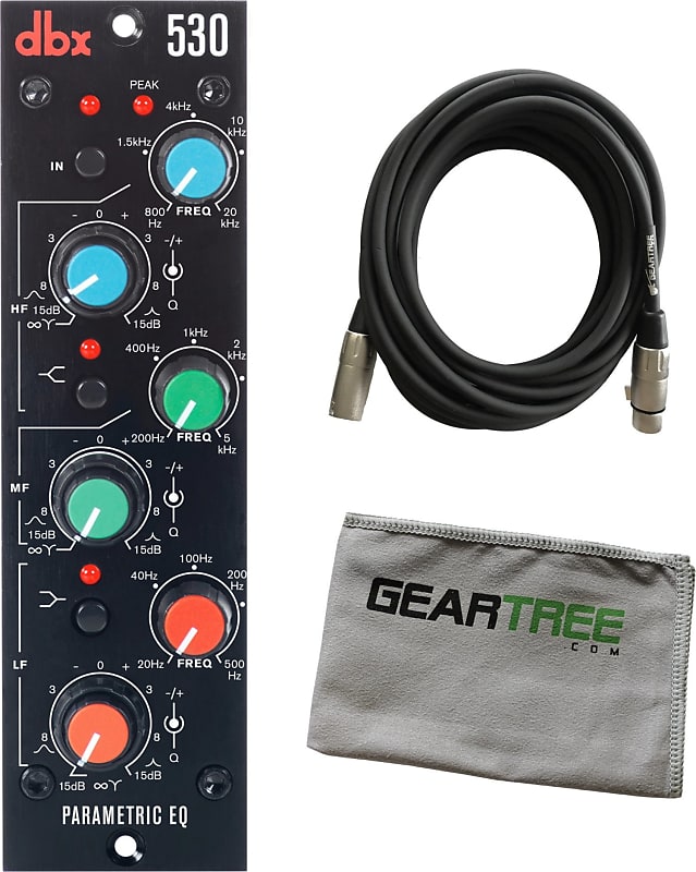 DBX 530 3-Band 500 Series Parametric EQ Bundle | Reverb
