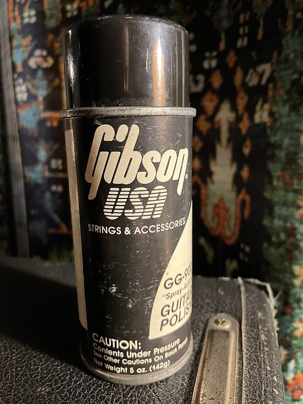 Gibson GG-900 Spray Polish 1980’s Case Candy | Reverb
