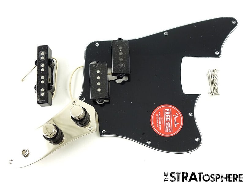 Fender Squier Classic Vibe Jaguar Bass LOADED PICKGUARD, | Reverb