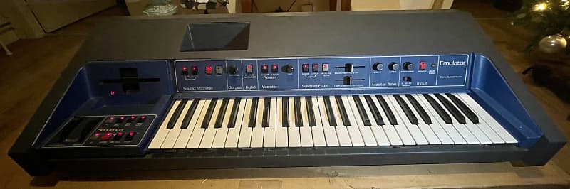 E-Mu Systems Emulator I 49-key 8-voice sampler workstation | Reverb