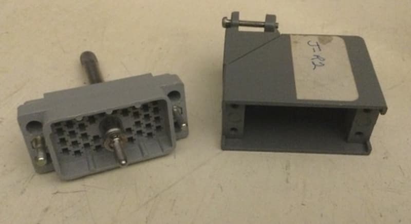 ELCO 8016 / EDAC 516 38 Pin Connectors ELCO 1990s - Grey | Reverb