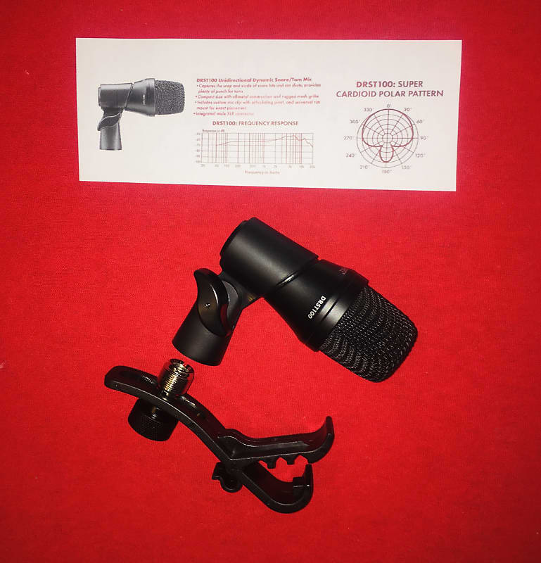 Drum mic for snare Tom/Floor Tom Cajon bongos congas Rack | Reverb