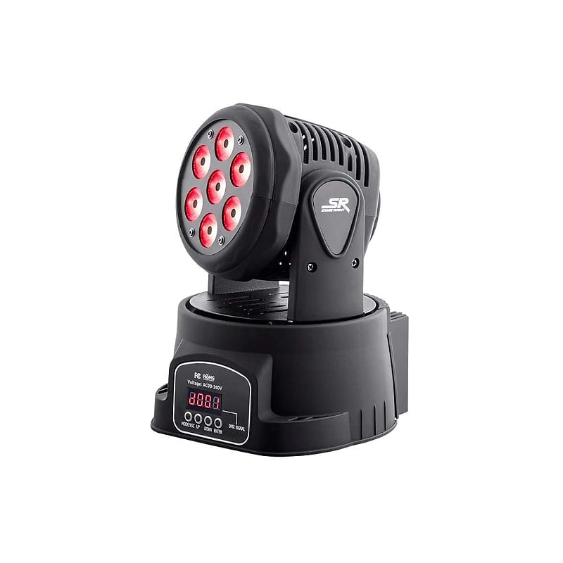 Stage Right Stage Wash 7 X 10W Led Moving Head (Rgbw) | Reverb