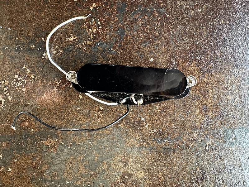 Fender Mustang neck pickup - Black | Reverb