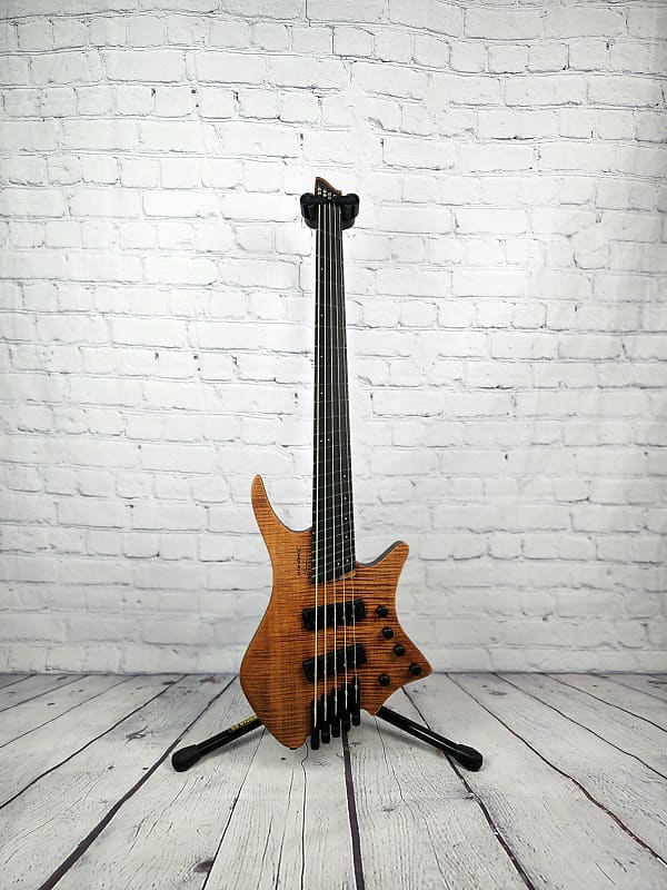 Strandberg Boden Bass Prog 5 String Brown Richlite | Reverb Canada