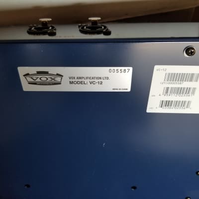 VOX VC12 Footpedal Controller for AD60-120/VT-VTX Amps, rare | Reverb