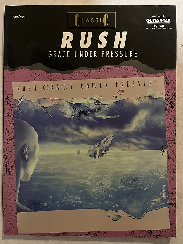 Rush - Grace Under Pressure - Guitar Tab / Tablature Book | Reverb
