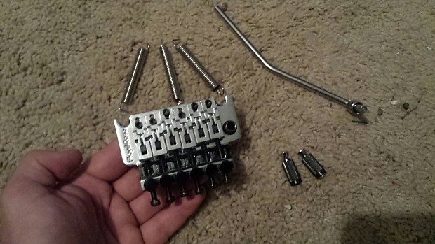Floyd Rose FRT1000 1000 SERIES TREMOLO Chrome | Reverb